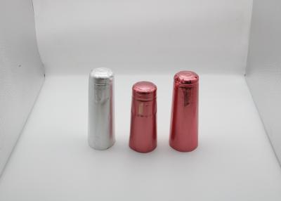 China Custom Embossed Aluminum Foil Champagne Bottle Capsule 30mm Gold Color Wine Seal for sale