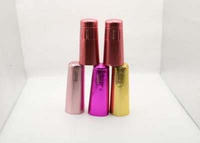 China Custom Aluminum Foil Champagne Capsules for Wine Vodka Bottles 1000 Pieces MOQ for sale