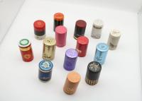 China Custom Aluminum Wine Bottle Capsule 30x44mm Heat Shrink with Foil Label Print for sale