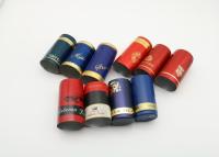 China Custom Aluminum Wine Bottle Capsule 30x44mm Heat Shrink with Foil Label Print for sale