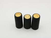 China Wholesale Custom PVC Heat Shrink Capsule for Wine Bottle Cap Seal 30x60mm with Tear Off for sale