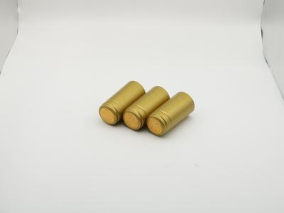 China Custom PVC Heat Shrinkable Wine Bottle Capsule with Tear-Off Strip 70mm for sale