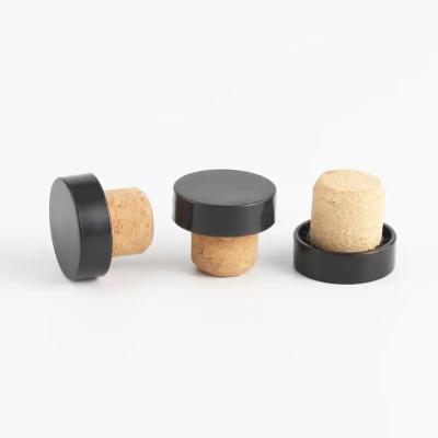 China T Shaped Wine Bottle Corks Stainless Steel Aluminum Copper Plugs for Liquor Spirit Stopper 10000PCS MOQ for sale
