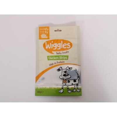 China Stand Up Pouch Heat Seal Flat Bottom Resealable Pet Food Packaging 15kg 20kg Side Gusset Bag for sale