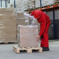 China Factory Cargo Pack Roll Polyethylene Clear Plastic LLDPE Pallet Wrap Stretch Film 500mm x 300m for sale