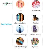 China Length 60mm Cylinder Inkjet Printer White Color For Conical Wine Bottles for sale