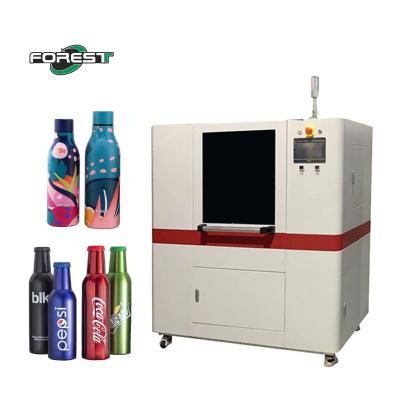 China Warnish Color Cylinder Inkjet Printer Round Rotary UV Printer For Bottle Mug Cup for sale