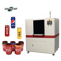 China Plastic Rotary Inkjet Printer 220V Aluminium Can Printing Machine for sale