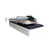 China 6090 Plate Type Digital Flatbed Printer Inkjet Thickness 100mm With Toshiba Head for sale