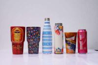 China White Automatic Cylindrical Printing Machine 1.5KW Ss Thermos Bottle Printer for sale
