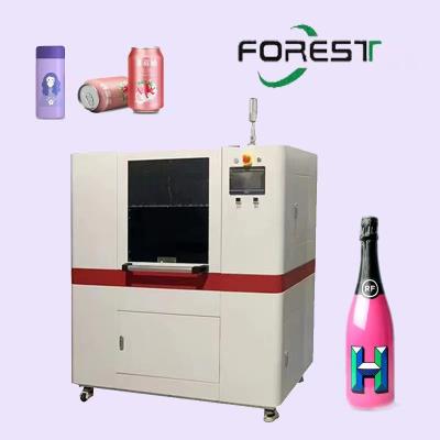 China OEM Cylindrical Bottle Printer Rotary Printing Machine With Warnish Color for sale