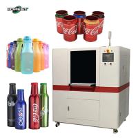 China White Automatic Cylindrical Printing Machine 1.5KW Ss Thermos Bottle Printer for sale