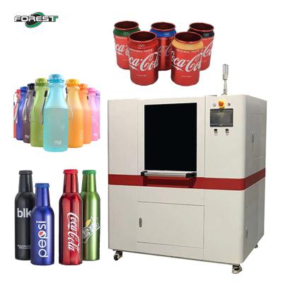 China White Automatic Cylindrical Printing Machine 1.5KW Ss Thermos Bottle Printer for sale
