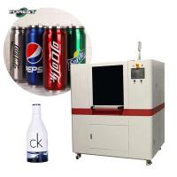 China Aluminum Cans Digital Inkjet Printer 360 Round Rotary UV Printer for sale