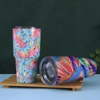 China 1800DPI Inkjet Digital Printing Machine For Glass Bottle Cup Mug for sale