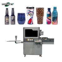 China cylinder double station Rotary UV Printer For Conical And Cylinder Shape Bottle Printer for sale