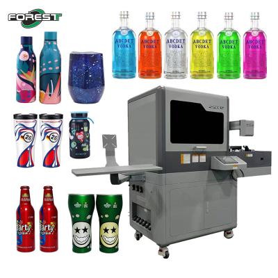 China Rotary Inkjet Cylinder UV Printer 220V For Bottles Cups Cans for sale
