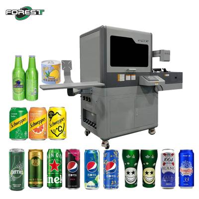 China Digital Inkjet Printer Cylinder UV Printer With Double Station For Cylinder And Tumbler Bottle for sale