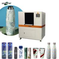 China Efficiency Cylinder Inkjet Printer For Glass Plastic Stainless Steel Thermos Bottle for sale