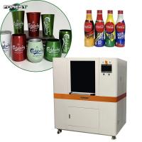 China AC 110V Cylindrical UV Printer Plastic Glass Cosmetics Bottle Aluminium Can UV Tumbler Ink Printer for sale