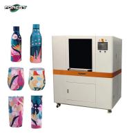 China High Speed UV Rotary Printer For Cylindrical And Conical Objects With Ricoh Head for sale