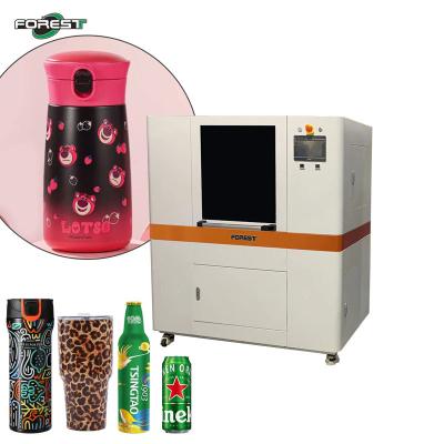 China All In One Aluminum Cans UV Printer For Cosmetic Bottles Tin Can for sale