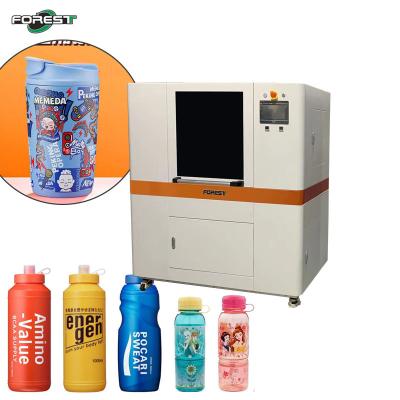 China Digital Cylinder Uv Printer Aluminium Can Printing Machine Stainless Steel Thermos Bottle for sale