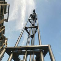 China Tripod 6063 Alu Winch Up 30M Telescopic Antenna Towers for sale
