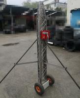 China Lightweight 160 Degree 2 Axial Telescopic Aerial Mast for sale