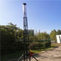 China 10 Sectional Galvanized CCTV Self Supporting Antenna Towers for sale