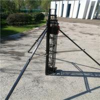 China Hand Winch 15M Screw Wire  8MM Telescopic Antenna Tower for sale
