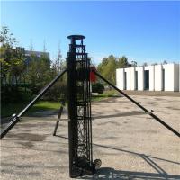 China Telescopic 30M Aerial Aluminum Lattice Steel Towers for sale