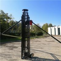 China Towable Freestanding Lightweight Portable Winch Up Tower for sale