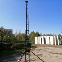 China Self Support Hand Winch Aluminum Telescopic Antenna Tower for sale