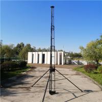 China Telescopic 30M Aerial Aluminum Lattice Steel Towers for sale