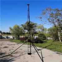 China Telescoping COW Self Supporting Aluminum Guyed Cell Tower for sale