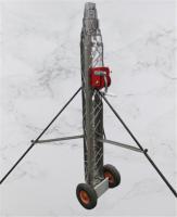 China 30M Movable 10 Section Telescopic Antenna Tower for sale