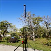 China Guyed 800 Mhz Aluminum WiFi Cell On Wheel Tower for sale