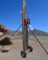 China Self Supporting Structure Tripod Lattice Steel Towers for sale