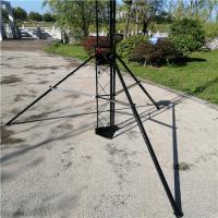 China Telecom 30M Sectional Aluminum Guyed Cell On Wheel Tower for sale