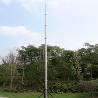 China Video Camera 25kg 4 Tripod 12M 40 Foot Telescoping Pole for sale