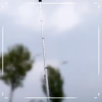 China Tripod 18M Hand Push Up 2MM Aluminium Telescopic Mast for sale