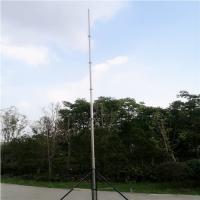 China 6M Aluminum Lightweight Hand Push Portable Telescoping Mast for sale