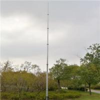 China Lightweight 6M 18M Movable Antenna Mast Tower for sale