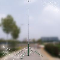China 10M 30ft Guyed Tower WiFi Aluminium Telescopic Mast for sale