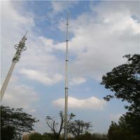 China Telescopic Push Up Mast 6M 9M 12M Portable Antenna Mast for sale