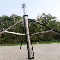 China Wifi Sectional 40ft Telescoping Aluminum Antenna Mast for sale