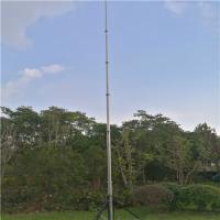 China Ground Based Movable 9M 30 Foot Telescoping Antenna Mast for sale