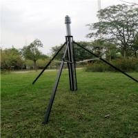 China Ground Based Movable 9M 30 Foot Telescoping Antenna Mast for sale