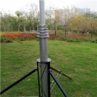 China 6M Aluminum Lightweight Hand Push Portable Telescoping Mast for sale